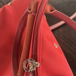 Longchamp | Bags | Red Long Champs Bag | Poshmark